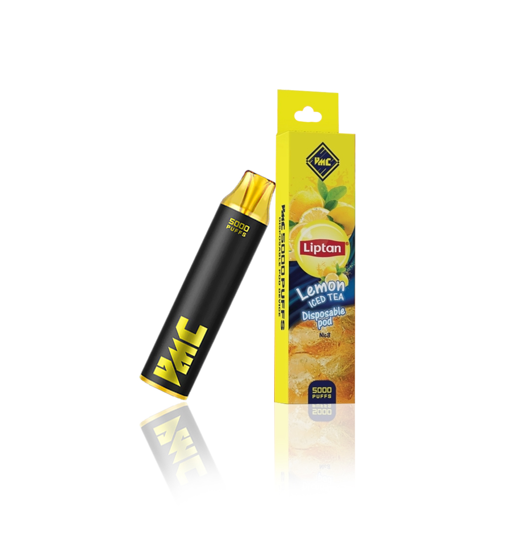 VMC 5000 Puffs Lemon Iced Tea ชามะนาวเย็น - Vmcthailandofficial